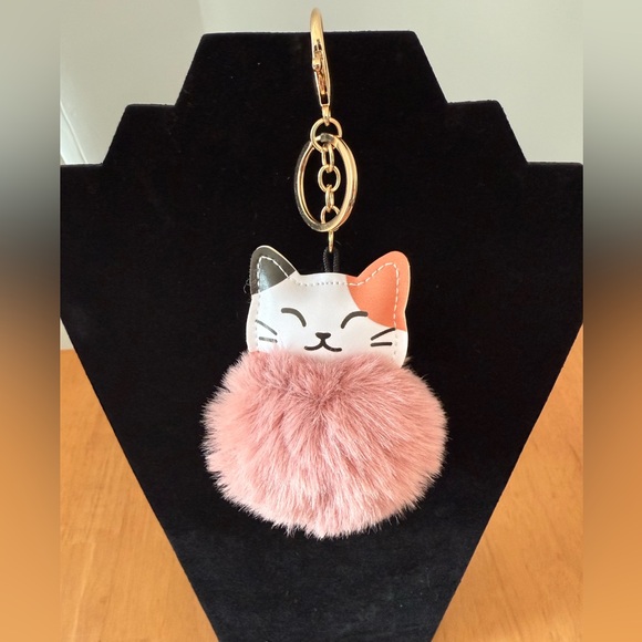 Accessories | Fuzzy Cat Bag Charm | Poshmark